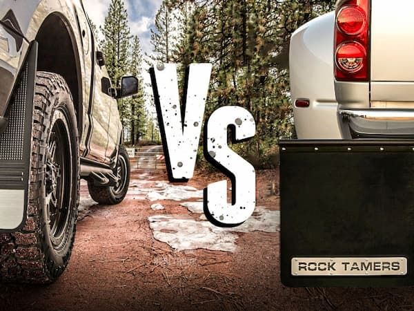 Mud flaps Vs. Splash Guards - What’s the Difference? | RealTruck