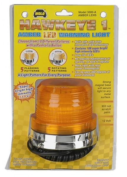 Wolo Hawkeye Series LED Warning Lights WOL-3000-A | RealTruck