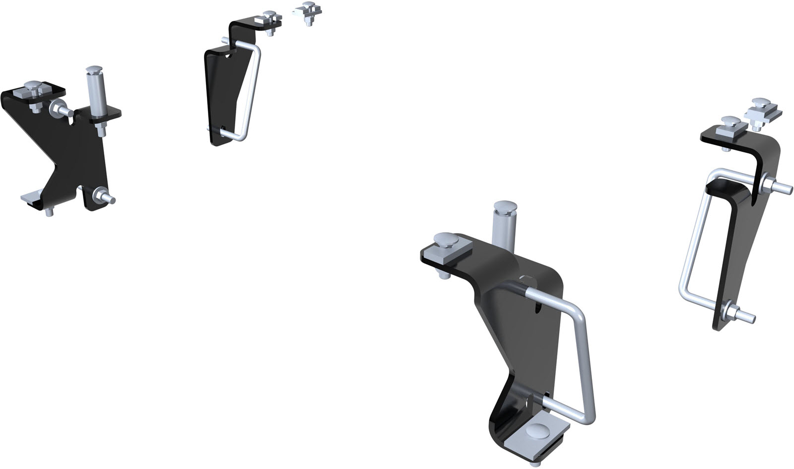 Curt 5th Wheel Mounting Brackets 16420 | RealTruck