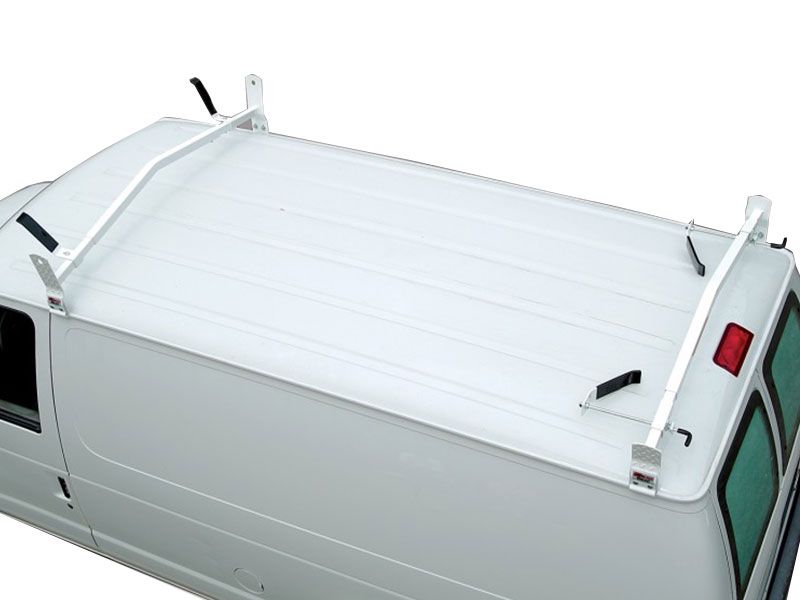 Cross Tread Angled Lockable Van Rack | RealTruck