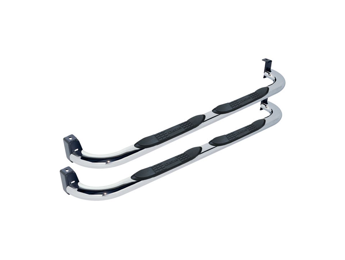 Dee Zee 4" Oval Stainless Steel Nerf Bars DZ373257 | RealTruck