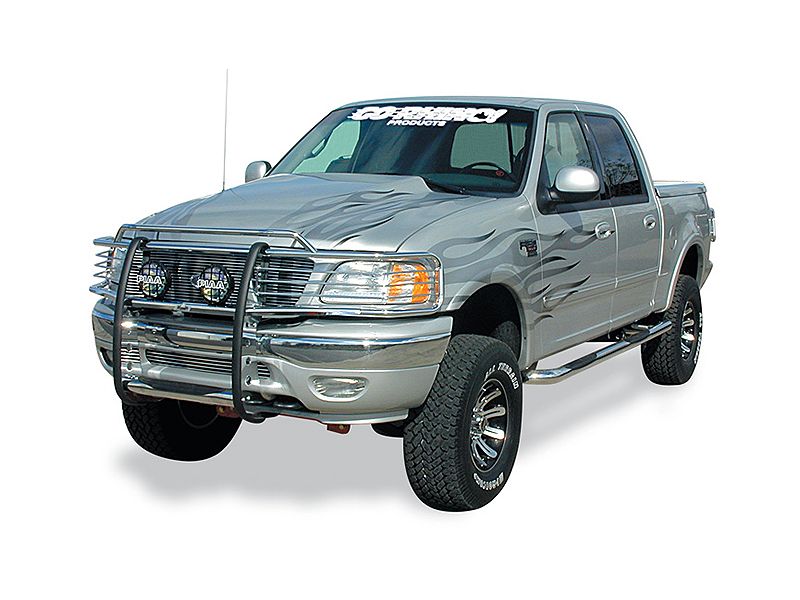 Go Rhino 3000-Series Chrome Grille Guard | RealTruck