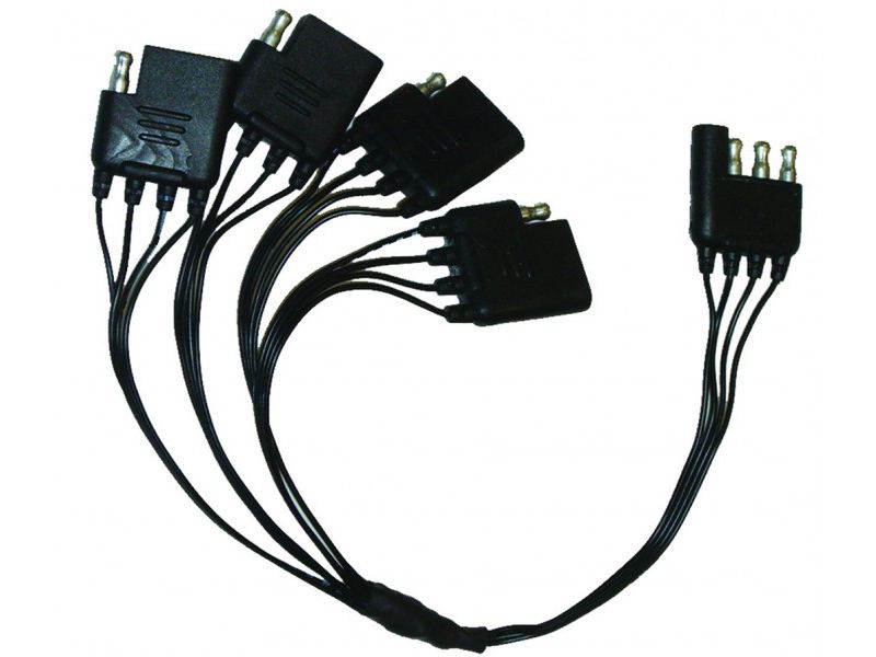 Plasmaglow Trailer Hitch Adapter 4-Way Splitter | RealTruck