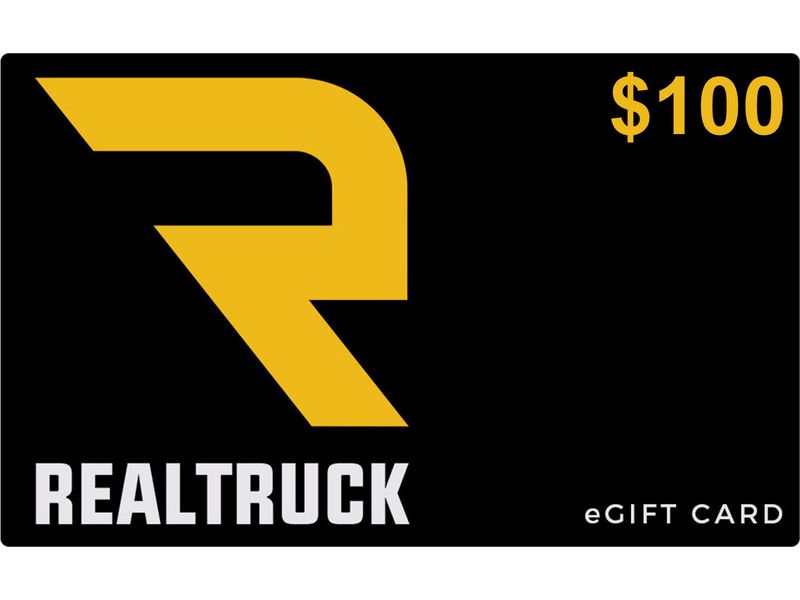 RealTruck $100 Gift Certificate RT-II-100EGC | RealTruck