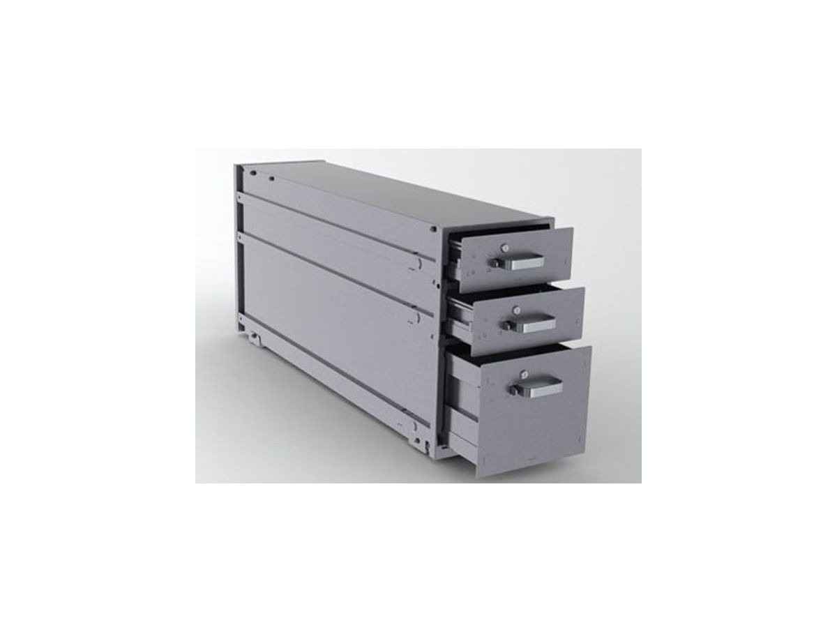 Kargo Master Three Long Drawer Cabinet 40250 | RealTruck