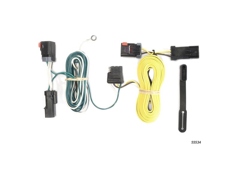 Curt T-Connector Wiring Harness 55534 | RealTruck