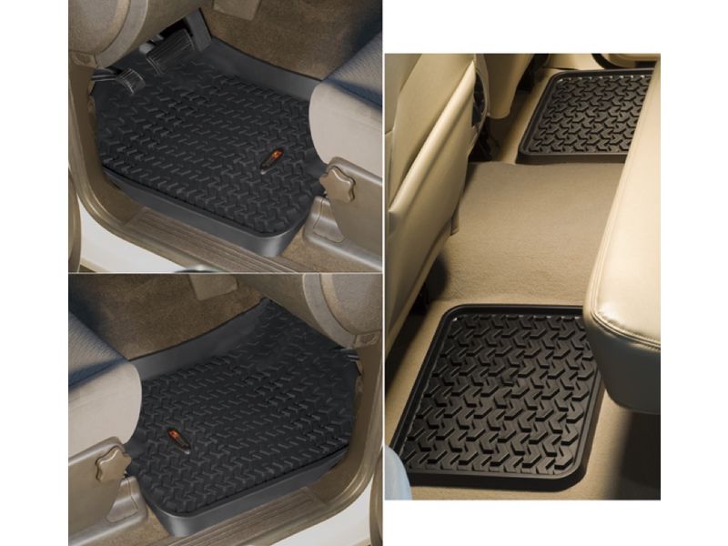 Rugged Ridge Floor Mats - 4-Piece RGR-82987.02 | RealTruck