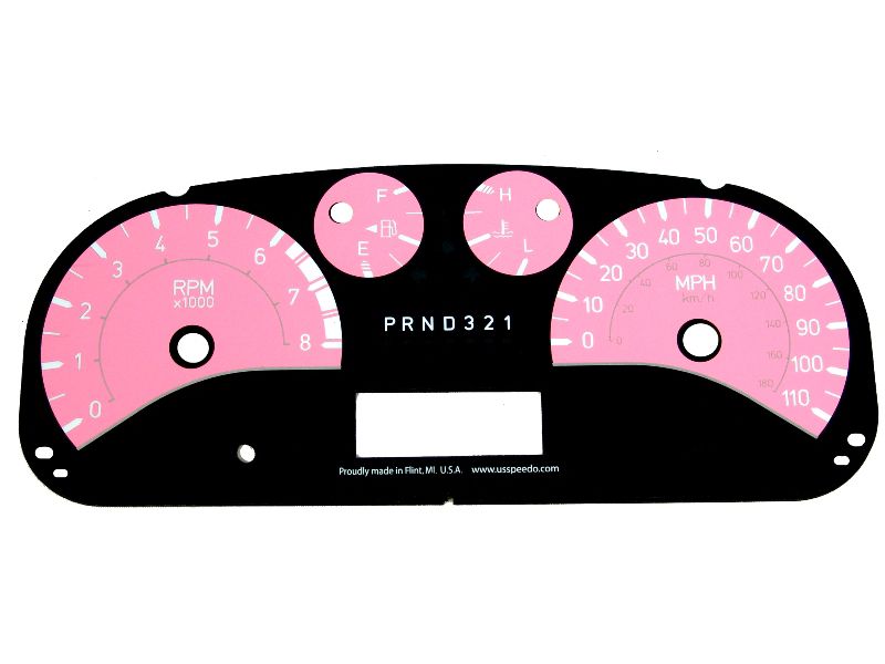 US Speedo Daytona Edition Gauge Face Kit H3068 | RealTruck