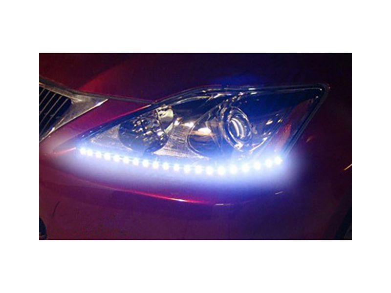 Plasmaglow Lightning Eyes LED Headlight Trim 10875 | RealTruck