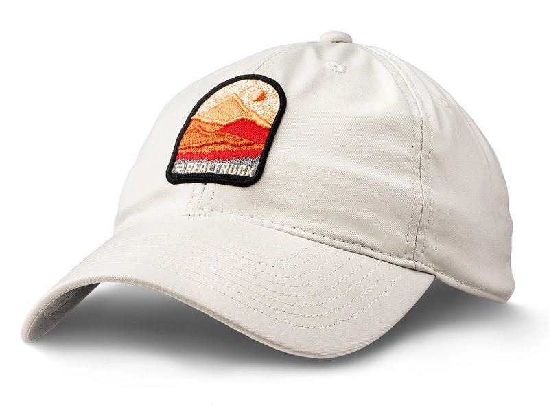 RealTruck Khaki Mountain Fade Dad Hat | RealTruck