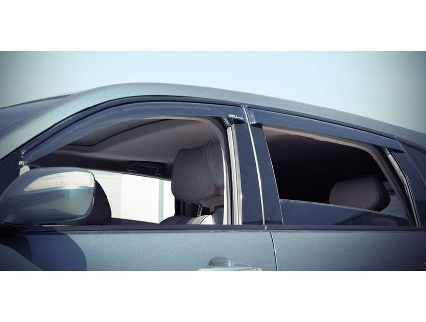 WELLvisors Tape-On Window Deflectors 3-847AC003 | RealTruck