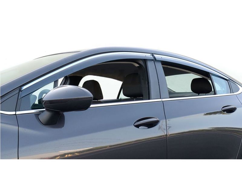 WELLvisors Tape-On Window Deflectors 3-847CH017 | RealTruck