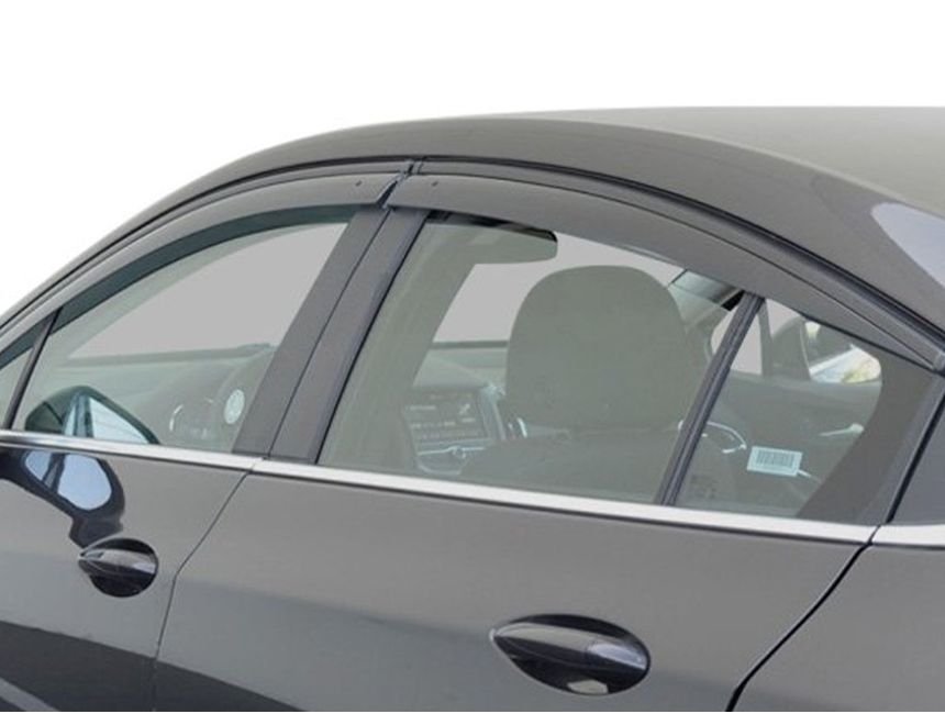 WELLvisors Tape-On Window Deflectors 3-847CH018 | RealTruck