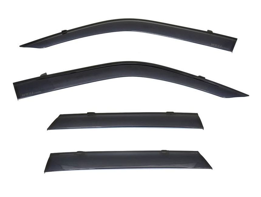 WELLvisors Premium Series Window Deflectors 3-847FD028 | RealTruck