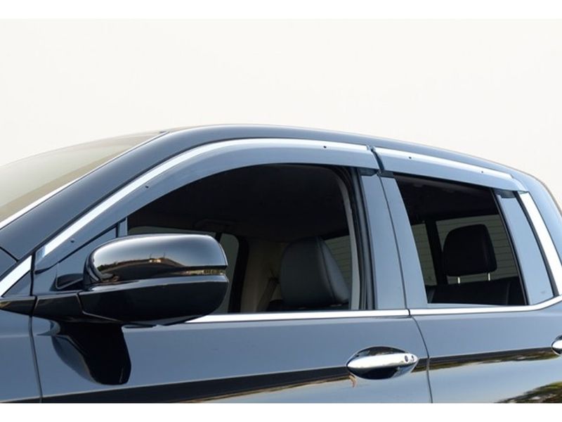 WELLvisors Tape-On Window Deflectors 3-847HD037 | RealTruck