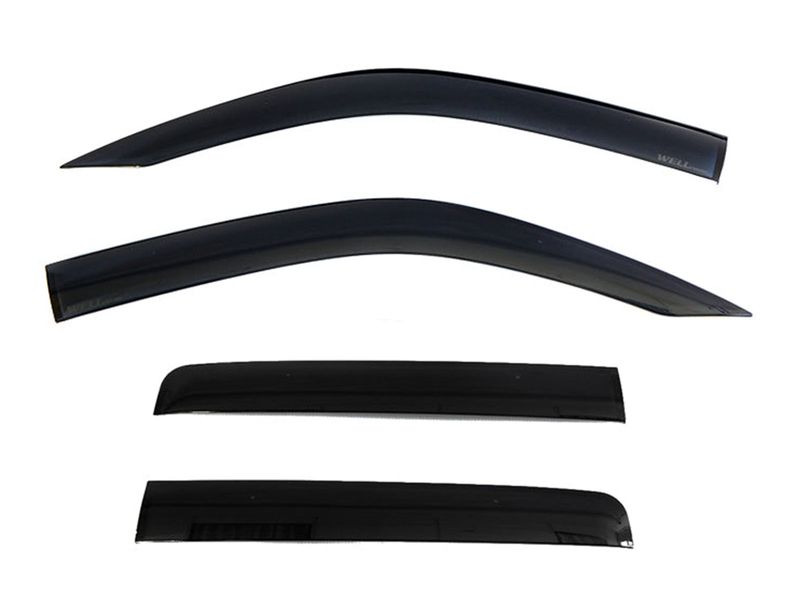 WELLvisors Premium Series Window Deflectors 3-847NS026 | RealTruck