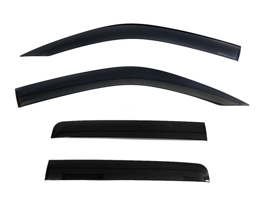 WELLvisors Premium Series Window Deflectors 3-847NS026 | RealTruck