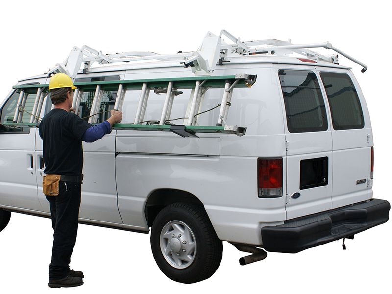 Kargo Master Drop Down Van Ladder Rack | RealTruck