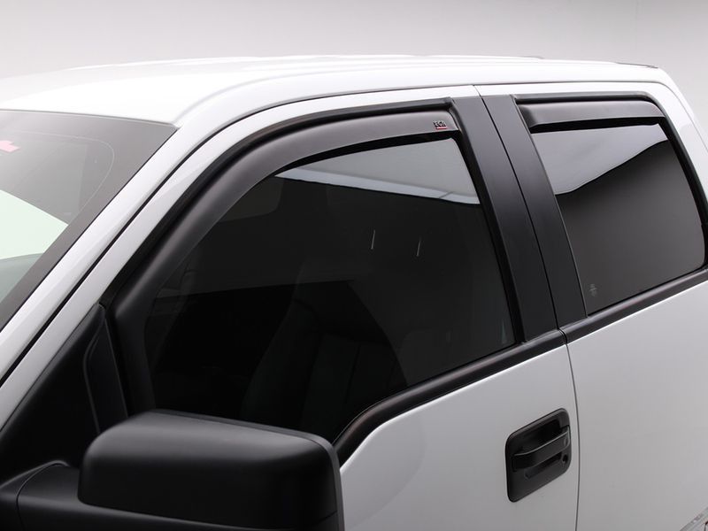 EGR Matte Black In-Channel Window Deflectors 573475 | RealTruck