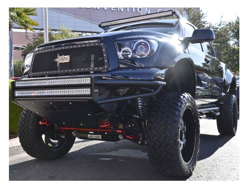 N-Fab RSP Gloss Black Prerunner Front Bumper T072LRSP | RealTruck