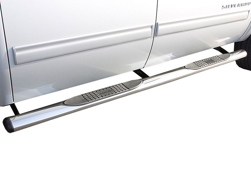 RealTruck Lund 4" Straight Oval Stainless Nerf Bars | RealTruck