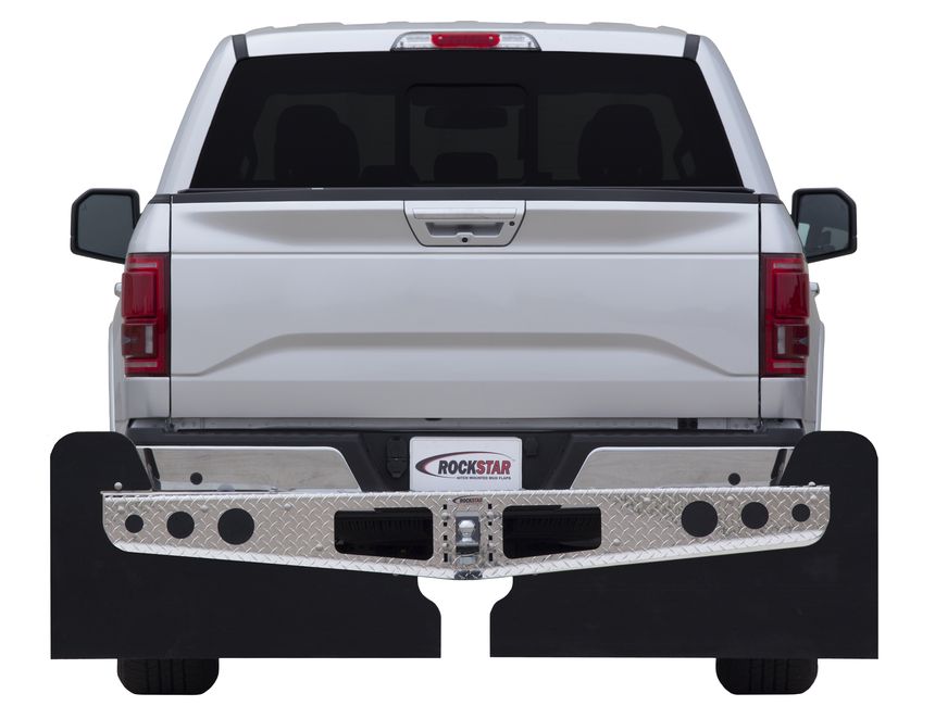 ROCKSTAR Hitch Mounted Mud Flaps ACI-A10100722 | RealTruck