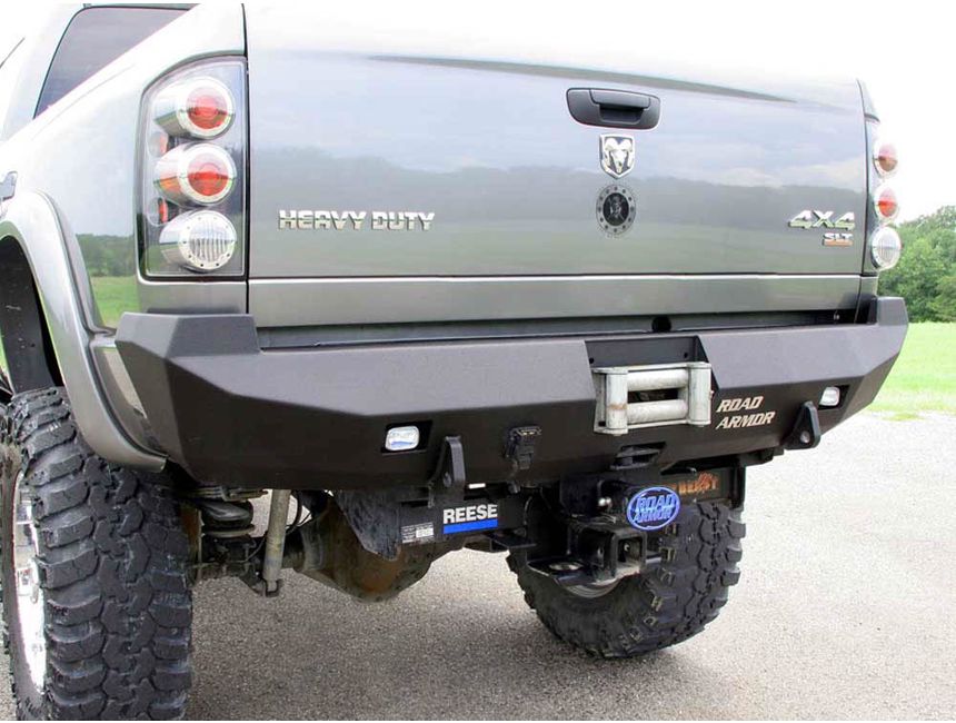 Road Armor Stealth Rear Bumper 44100B | RealTruck