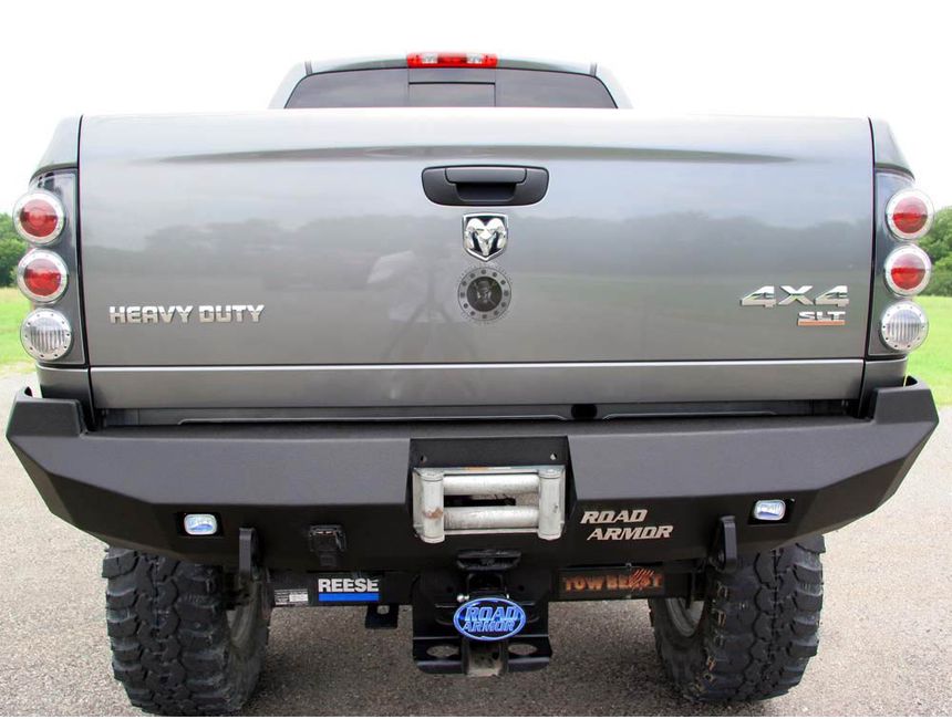 Road Armor Stealth Rear Bumper 44100B | RealTruck