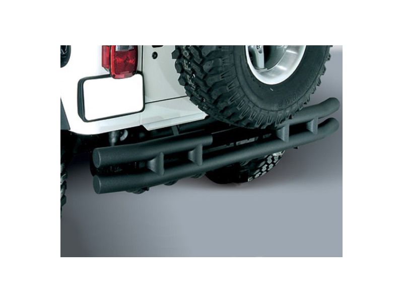 Rugged Ridge Dual Tube Rear Bumper | RealTruck