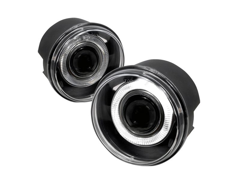 SPEC-D LED Halo Projector Fog Lights LFP-GKEE04H-WJ | RealTruck