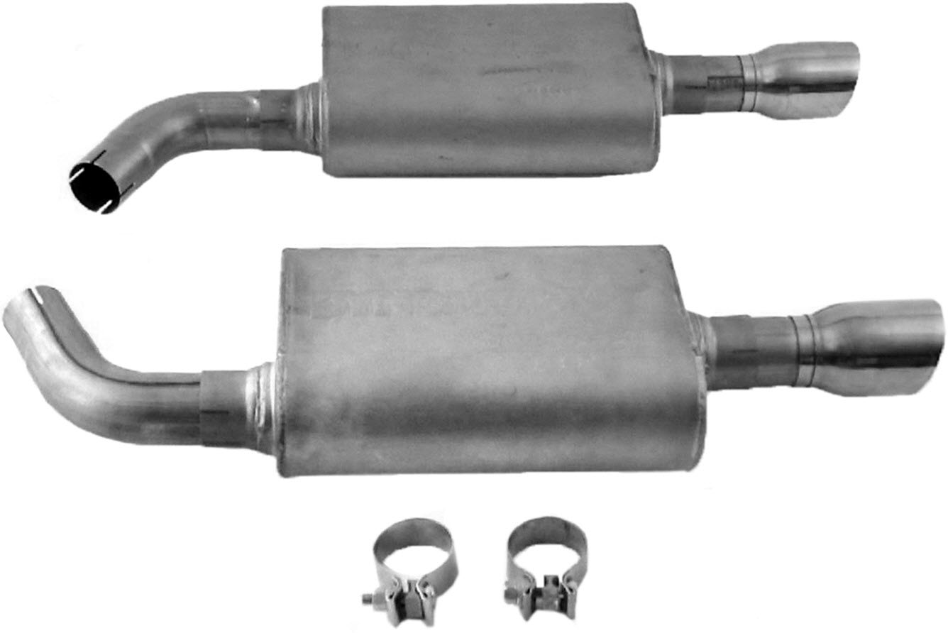Dynomax Ultra Flo Axle-Back Exhaust System 39502 | RealTruck