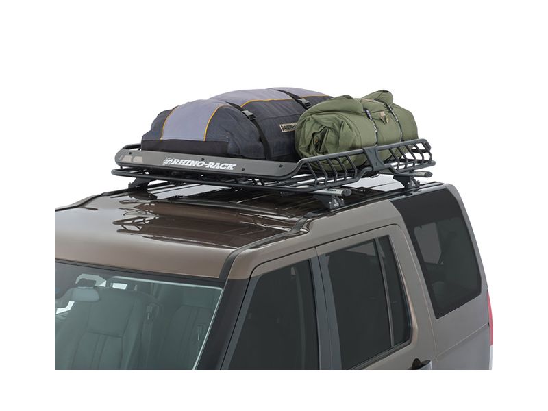 Rhino Rack Roof Mount Cargo Basket | RealTruck