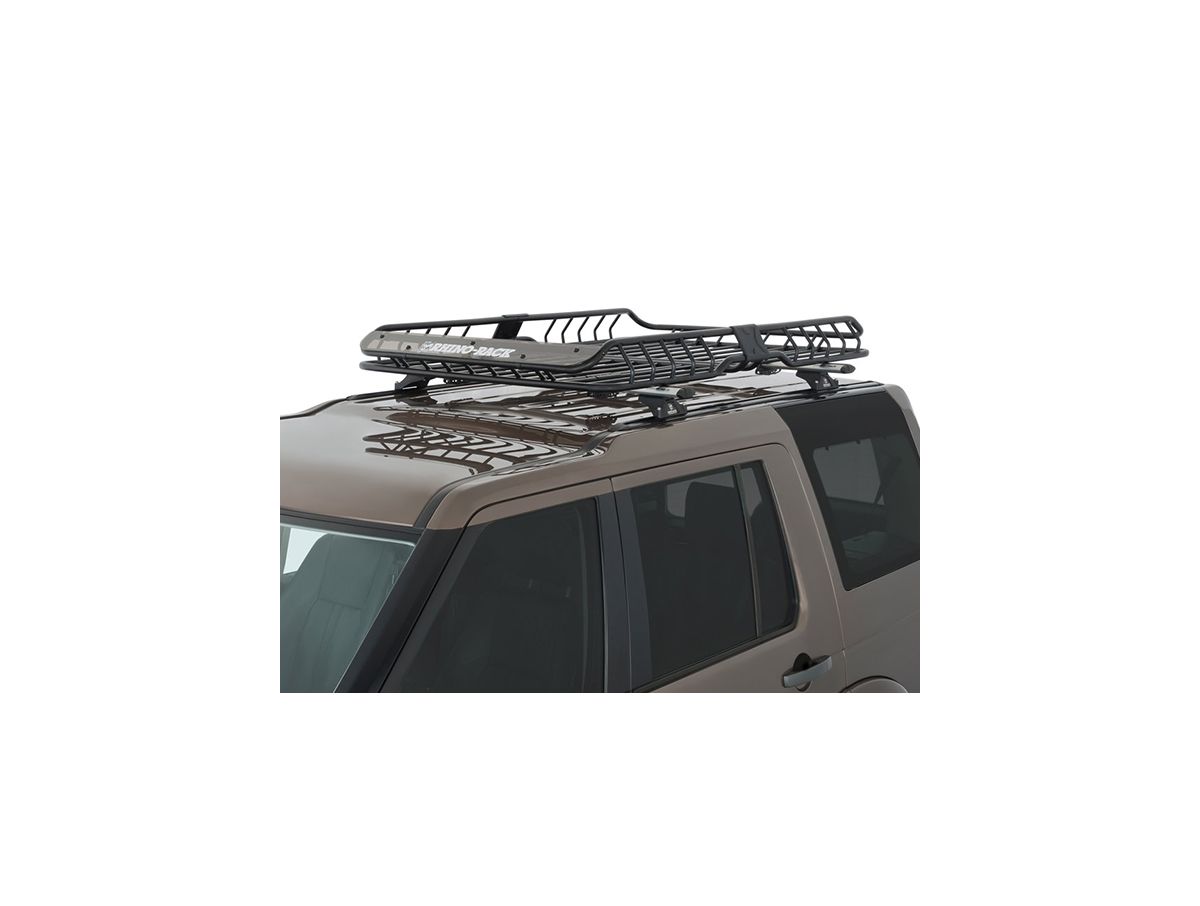 Rhino Rack Roof Mount Cargo Basket RMCB02 | RealTruck