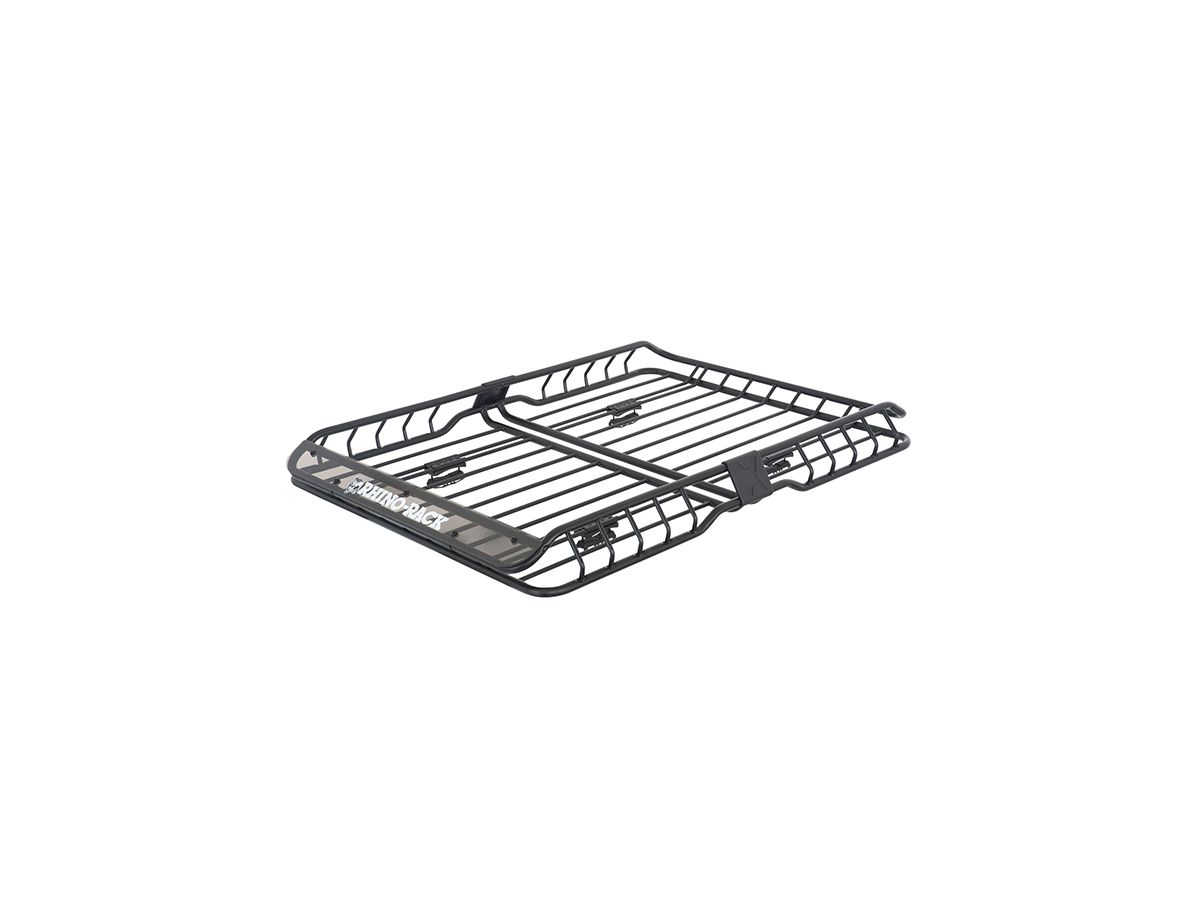Rhino Rack Roof Mount Cargo Basket RMCB02 | RealTruck