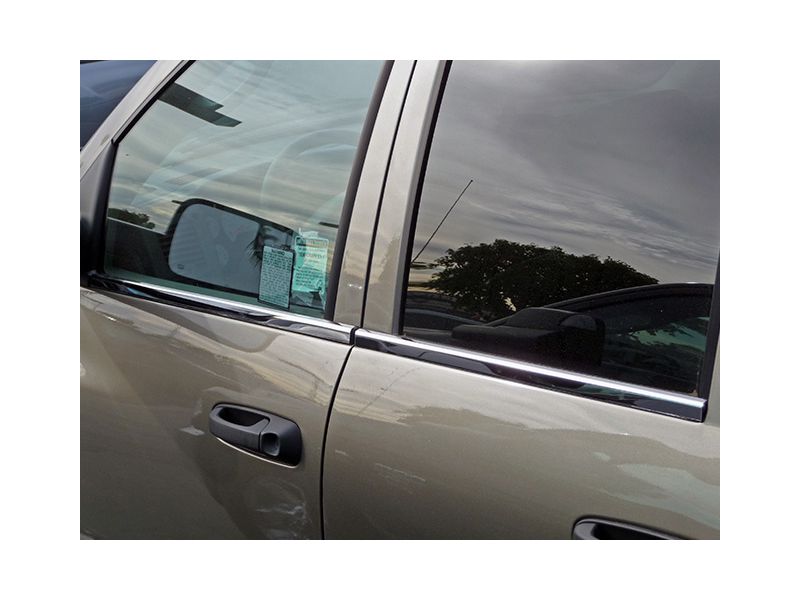 TFP Stainless Window Trim 41765BL | RealTruck
