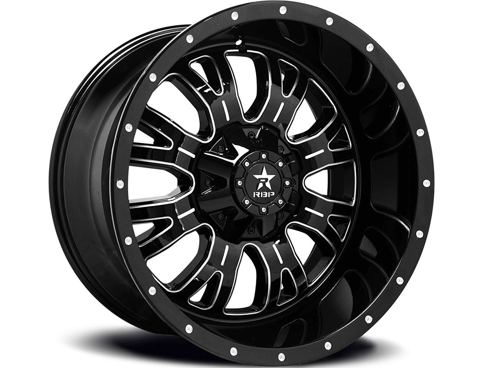 RBP Black 89R Assassin Wheels | RealTruck