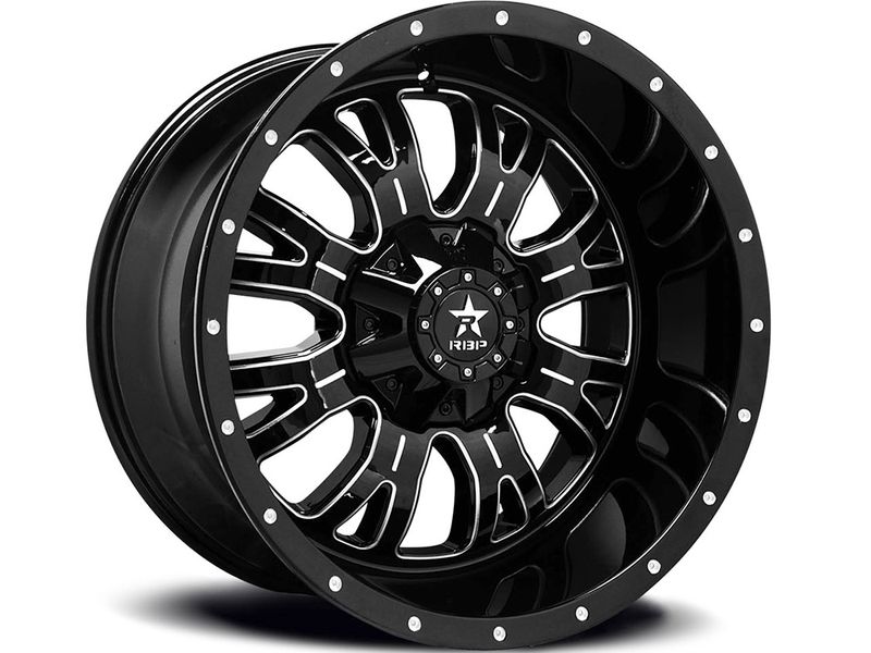 RBP Black 89R Assassin Wheels | RealTruck