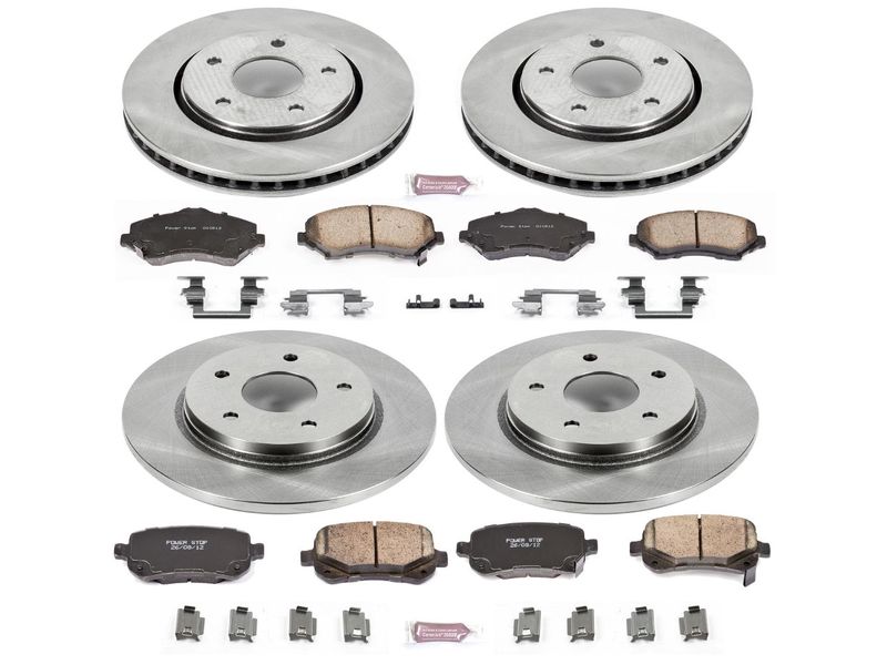 Power Stop Autospecialty Front & Rear Brake Kit KOE4015 | RealTruck