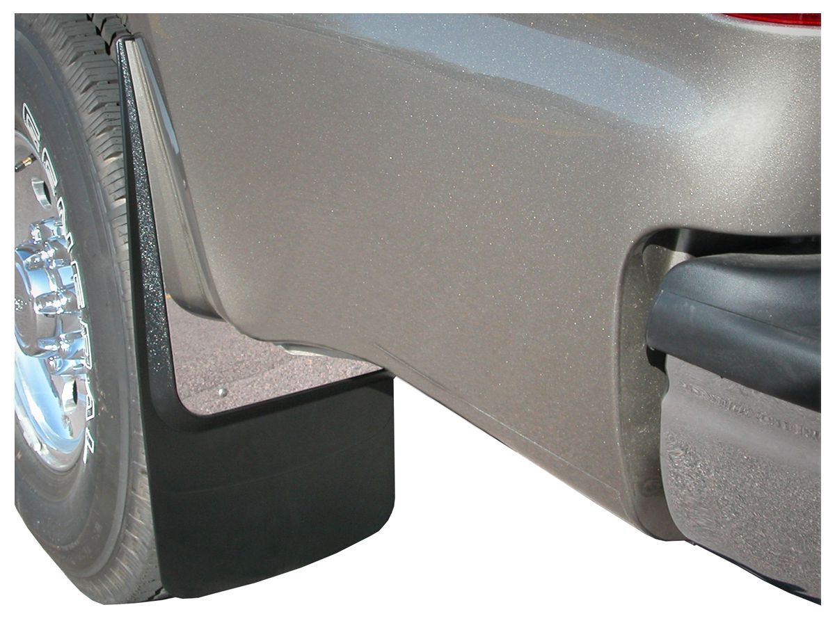 Luverne Contoured Stainless Steel Dually Mud Flaps LUV-500430 | RealTruck