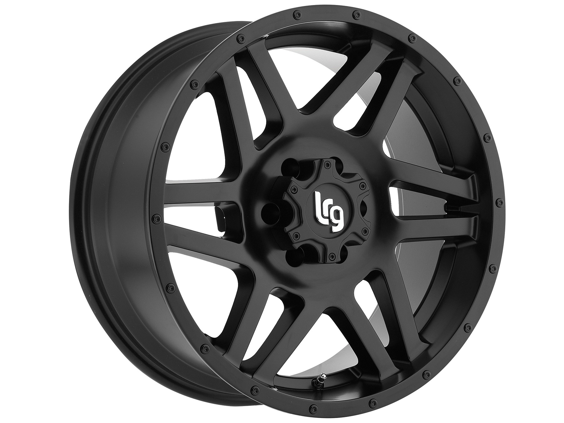 LRG Black Classico Wheels | RealTruck