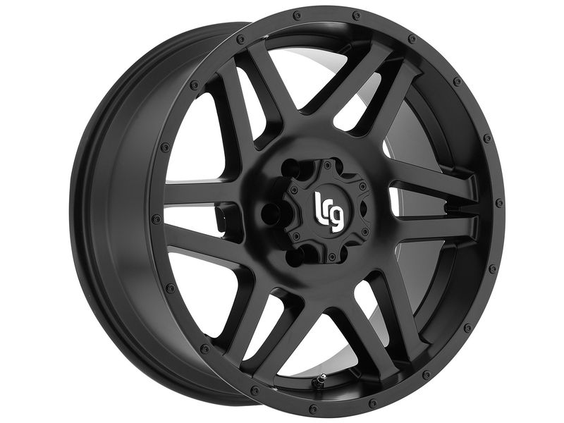 LRG Black Classico Wheels | RealTruck