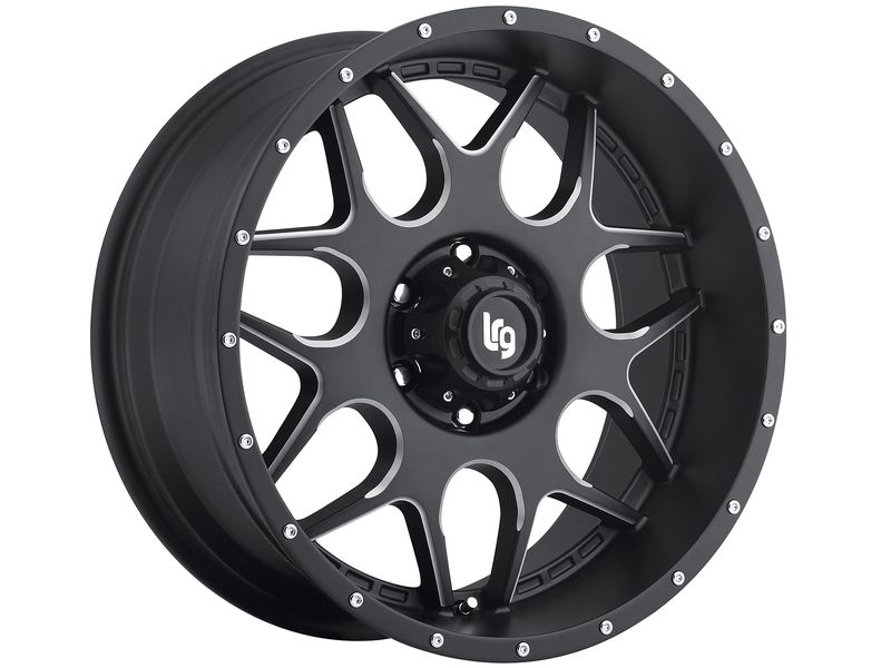 LRG Black Splits Wheels | RealTruck