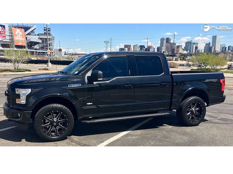 Fuel Matte Black Maverick Wheels | RealTruck