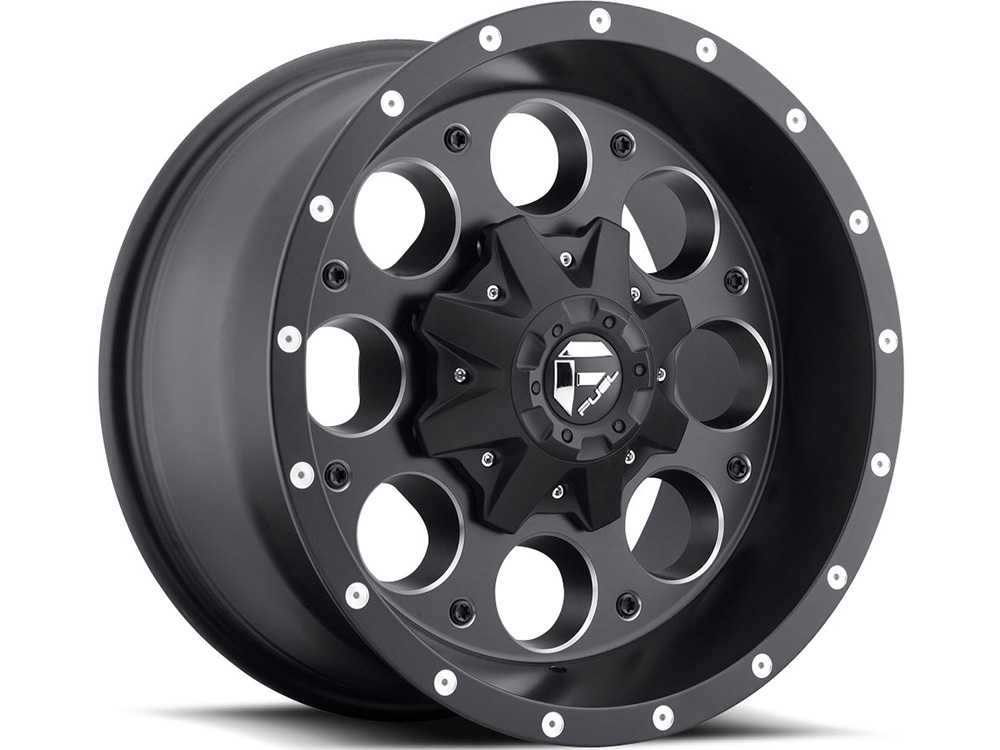 Fuel Matte Black Revolver Wheels | RealTruck