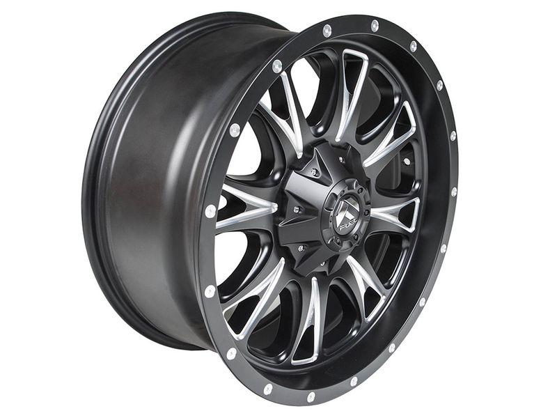 Fuel Matte Black Throttle Wheels | RealTruck