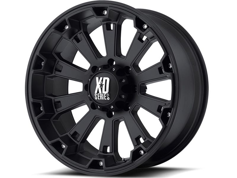 XD Series Matte Black XD800 Misfit Wheels | RealTruck