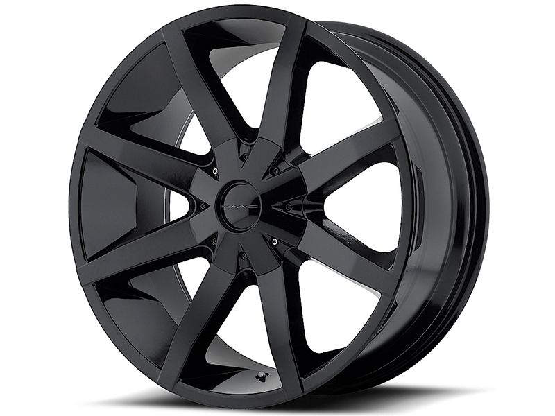 KMC Black KM651 Slide Wheel KM65128567310 | RealTruck