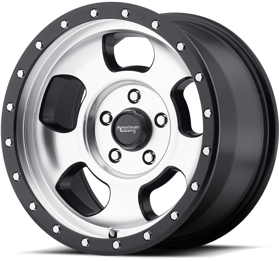 American Racing Machined AR969 Ansen Off-Road Wheels | RealTruck