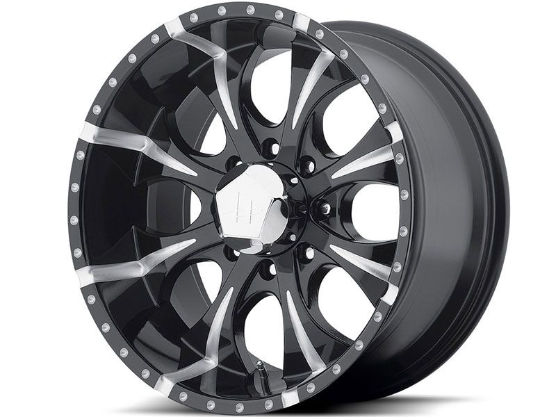 Helo Gloss Black HE791 MAXX Wheels | RealTruck