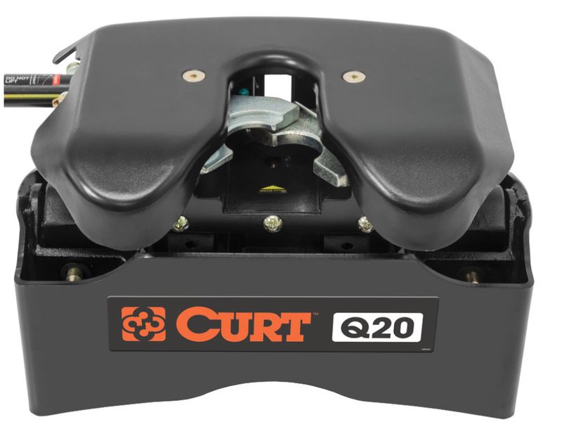 CRT-16075 Curt Q20 5th Wheel Hitch with OEM Legs | RealTruck